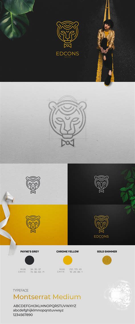 Edcons Fashion Branding Behance