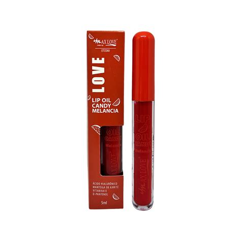 Lip Oil Candy Melancia Max Love Mercado Make