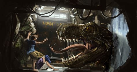 Jurassic Park Novel Waterfall Greatwhite1229 On Tumblr