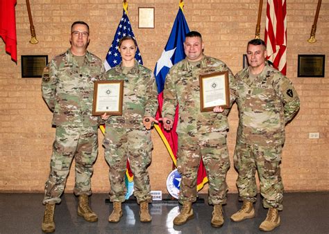 Dvids Images Texas Counterdrug Awards Bullseye Coin To Two Special