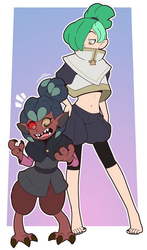 Rule 34 2girls Amity Blight Barefoot Belly Belly Button Body