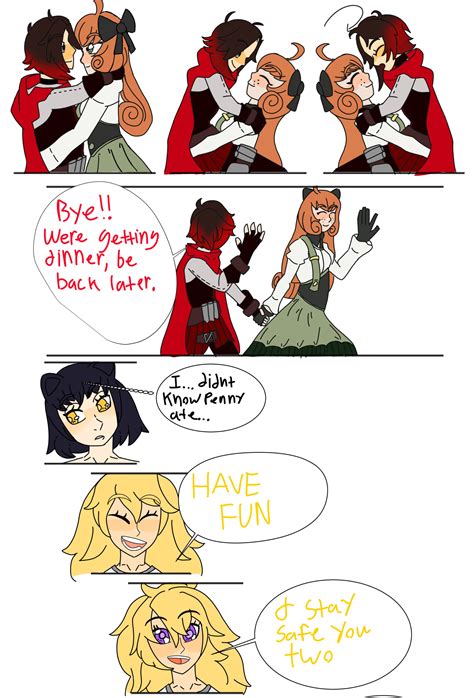 Rwby Apartgirlbrock Ruby Rose X Penny Polendina Nuts N Dolts Date
