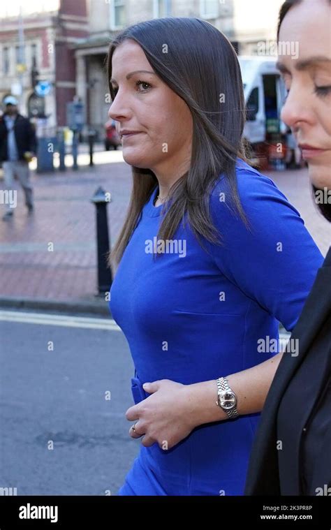 Pc Mary Ellen Bettley Smith Arrives At Birmingham Crown Court Where She