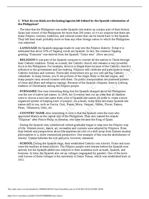 Gerphis Notes 2 Pdf Philippines