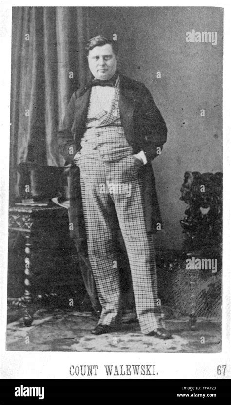 Count Walewski 1810 1868 Nalexandre Florian Joseph Colonna Walewski Known As Count Walewski