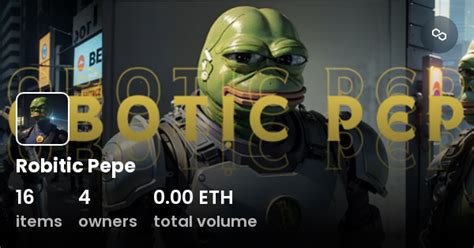 Robitic Pepe Collection Opensea