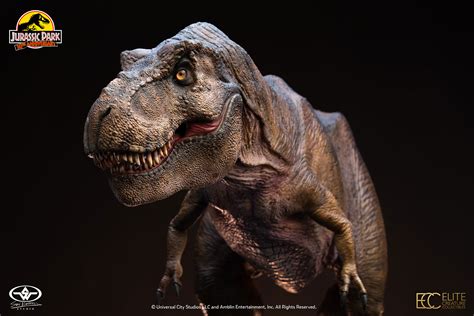 Jurassic Park 112 Scale Tyrannosaurus Rex Cinemaquette Bringing The