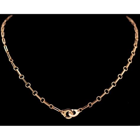 Collier Dinh Van Menottes R10 Vintage En Or