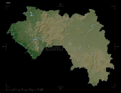 Guinea Shape On Black Pale Stock Illustration Illustration Of Capital Shape 301672741