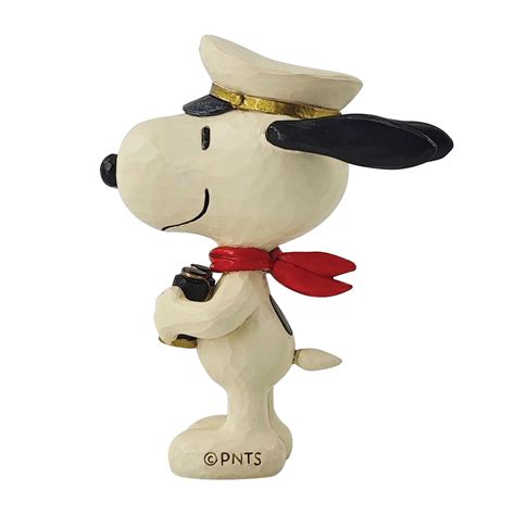 Snoopy Sailor Captain Mini Enesco T Shop