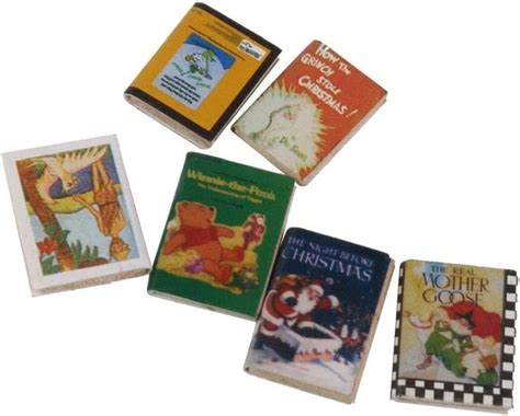 6 Mini Libros De Ature 112 Modelo De Libro De Adornos En Miniatura