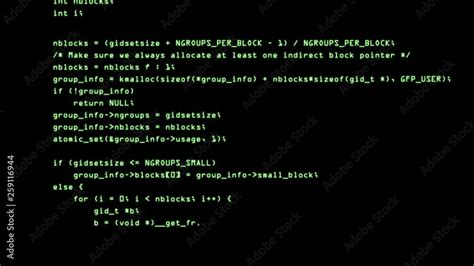 Hacker code running down a computer screen terminal K Stock ビデオ Adobe Stock