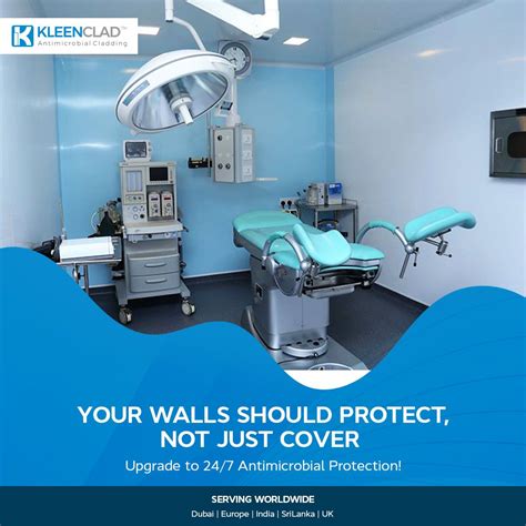 Kleenclads Premium Antimicrobial Wall Cladding Solutions