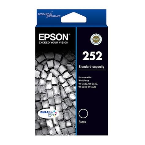 Epson 252 Black Ink Cartridge Big W