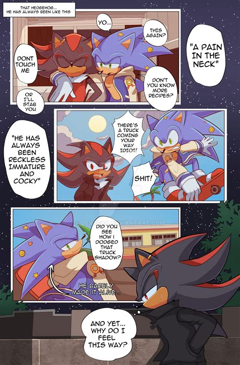 Sonadow Comic Commission Page 1 By Deaream On Deviantart