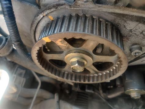 After My Last Post Where I Thought The Timing Belt Didnt Snap I Pulled The Timing Cover Off
