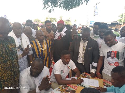 Ernest Adomako Takes Giant Leap Towards Okaikwei South Parliamentary Seat