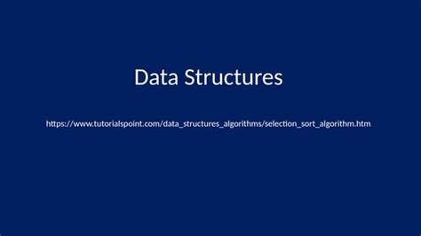 Different Types Of Sorting Used In Programmingpptx