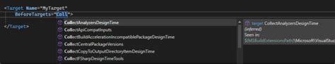 A New MSBuild Editing Experience Visual Studio Blog