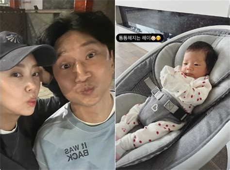 손담비 딸 점점 ♥이규혁 붕어빵통통해지는 해이 스타이슈