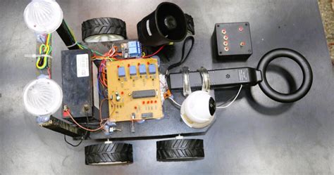 Wireless Landmine And Metal Detection Robot Engineering Innovative Project Circuits Bazaar