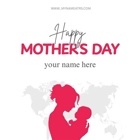 Happy Mothers Day Card With Name Free Download Online Mynamearts