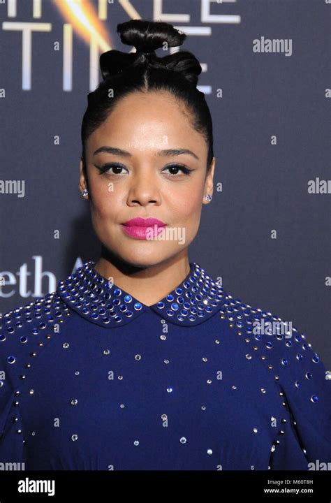Los Angeles Usa 26th Feb 2018 Actress Tessa Thompson Attends The