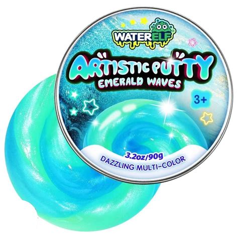 Slime Multicolor Emerald Waves — Mikangaroo