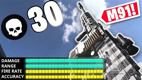 The Best M91 Class Most Op Lmg Modern Warfare Warzone Youtube