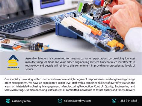 Contract Electronics Assembly Ppt