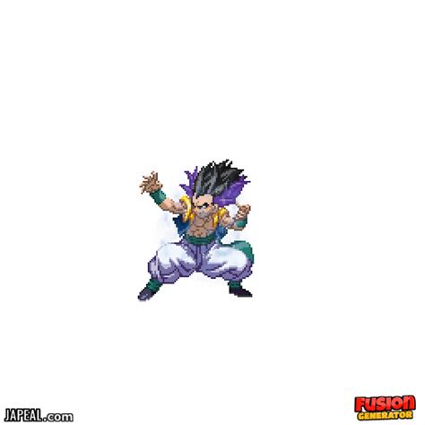 Gotenks Pixel Art By Omegahd On Deviantart