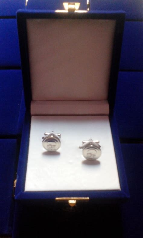 Silver Cufflink With Box At ₹ 500pair चांदी के कफलिंक्स In New Delhi