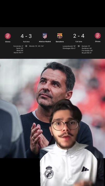 جيرونا ينتصر على برشلونة واتلتيكو مدريد Youtube