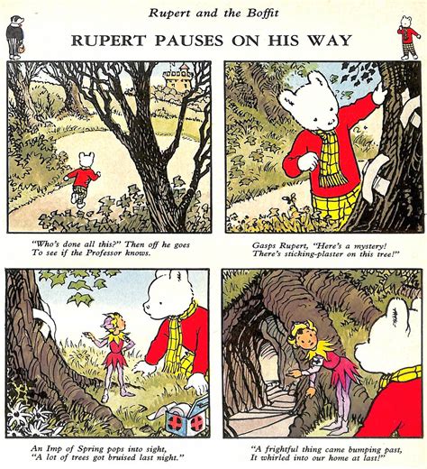 Rupert Bear The Art Of Alfred Bestall Rupert And The Elf 43 Off