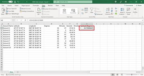 How To Convert Latlong Coordinates From Dms Format To Decimal Badger