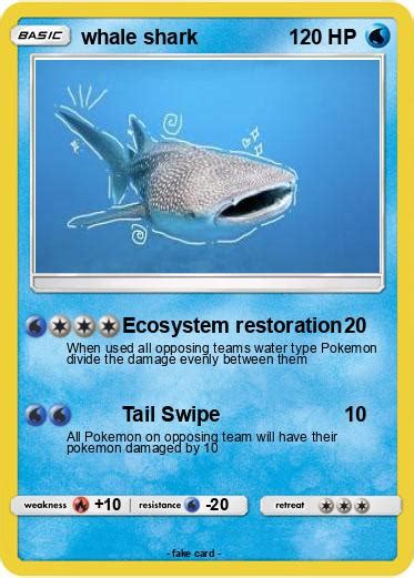 Pokémon Whale Shark 31 31 Ecosystem Restoration My Pokemon Card