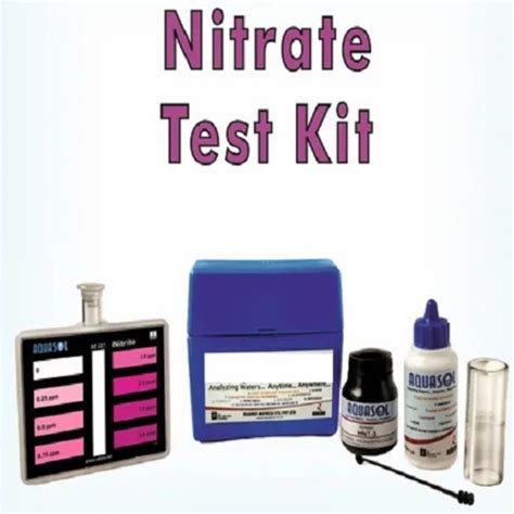 Nitrate Plastic Water Testing Kit Packaging Type Bottel At ₹ 2300