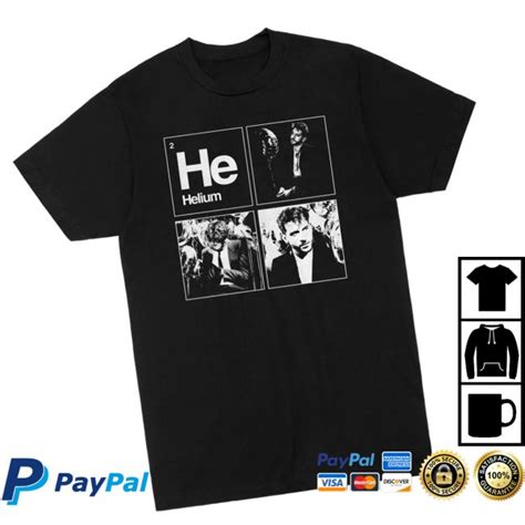G Eazy Merch Store Helium Grid Black Tee Newest Fashion Trends
