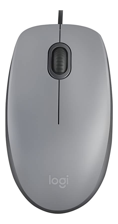 Mouse Oficina Usb M110 Logitech Optico 1000 Dpi Silencioso Pc Registrada
