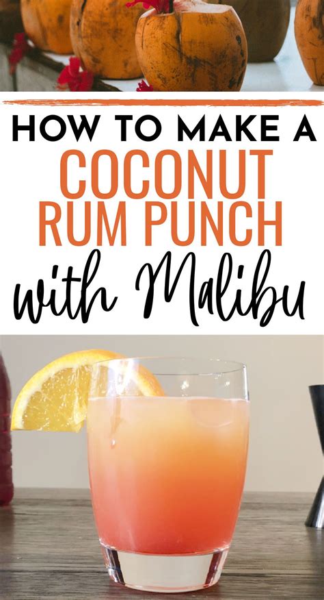 Malibu Rum Punch Artofit