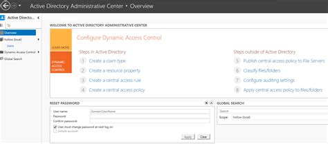 Microsoft Dynamic Access Control