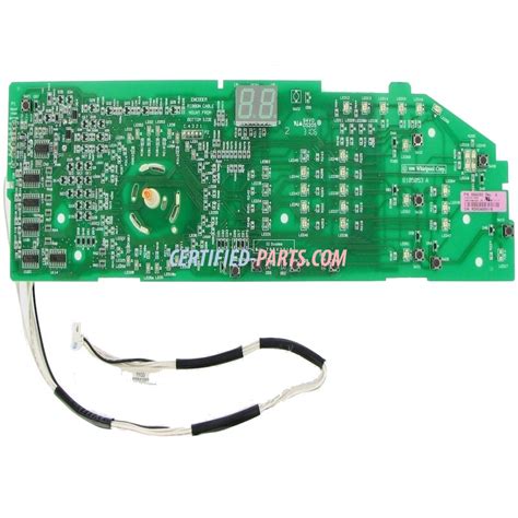 Wp8563974 Whirlpool Dryer Interface Control Switchboard Assembly 8564293
