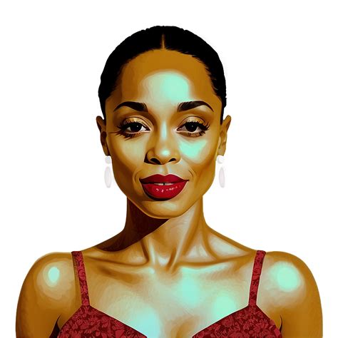 Download Sade Singer Illustration Png 06242024