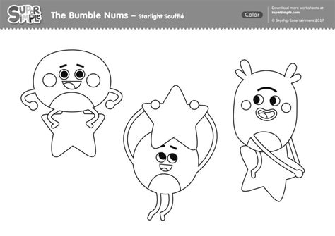 The Bumble Nums Color Starlight Soufflé Super Simple