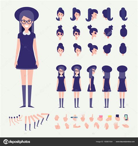 Female Character Design Template
