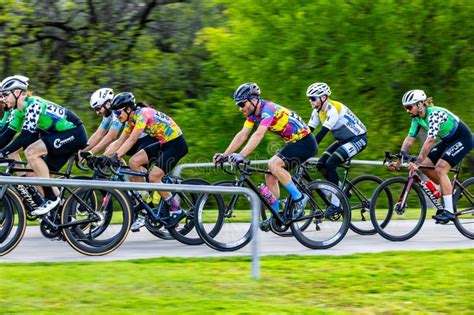Ride Bikes On Paved Road Near Grass Field Editorial Image Image Of