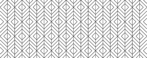 Premium Vector Geometric Linear Seamless Pattern Black And White Repeating Wallpaper Lattice