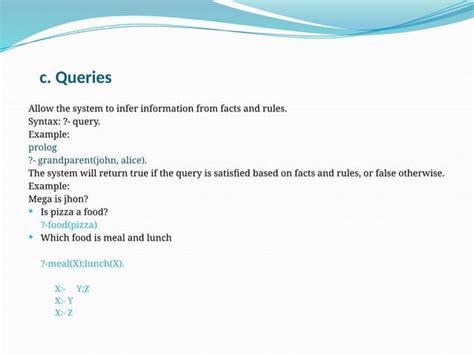 Explain Knowledge Representationprolog In Aipptx Explain Knowledge Representationprolog In Aipptx