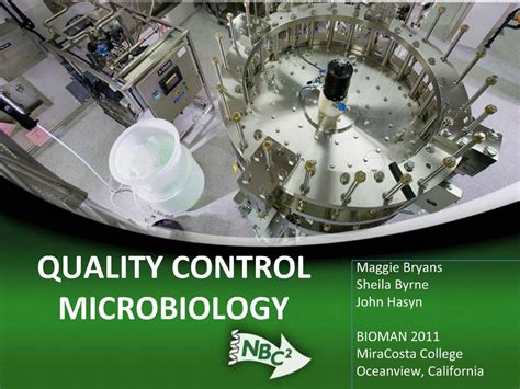 Ppt Quality Control Microbiology Powerpoint Presentation Free