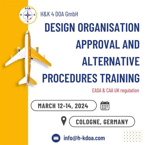 Doa Certification Aviationtraining Part21 Handk 4 Doa